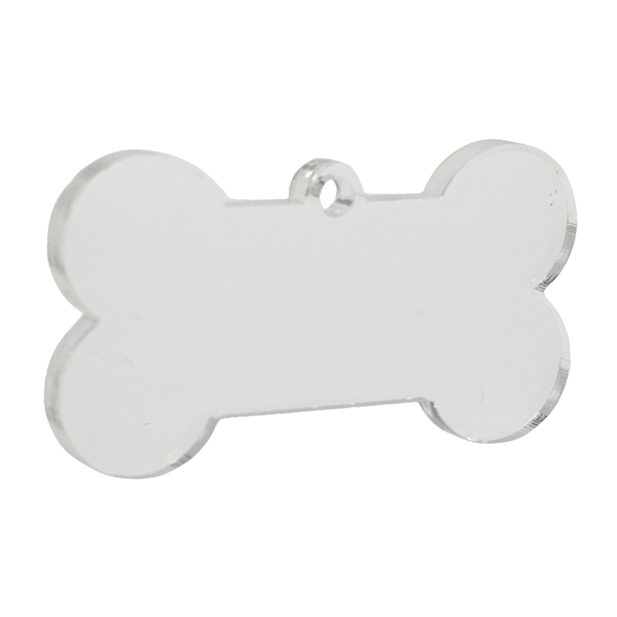 Clear Dog Tag Cast Acrylic Blanks – 2″ Wide – Set of 20 - Perry ...