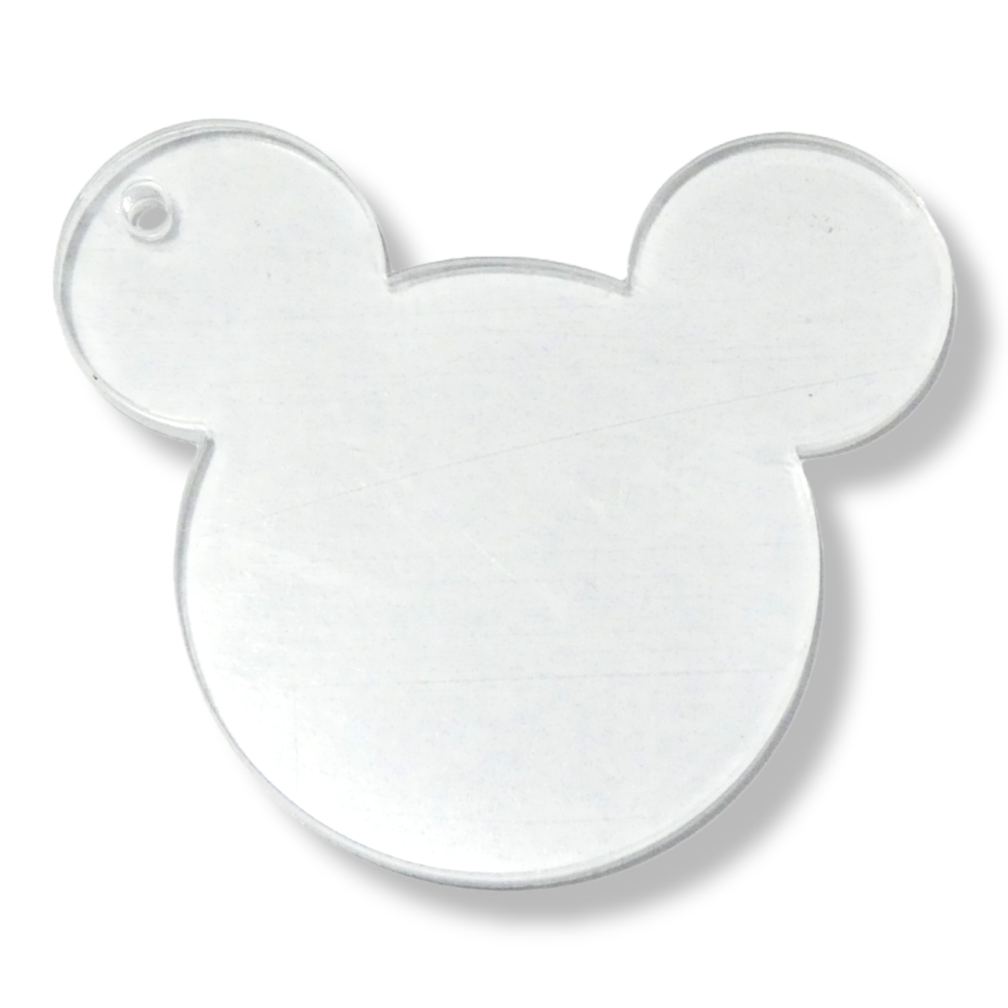 Clear Mouse Ears Cast Acrylic Blanks – 3″ Wide – Set of 10 - Perry ...